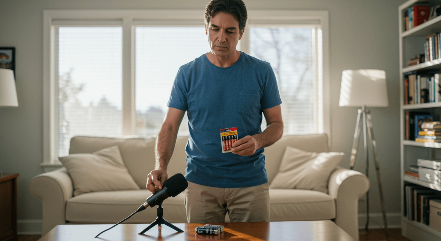 Melhor microfone para captar som ambiente